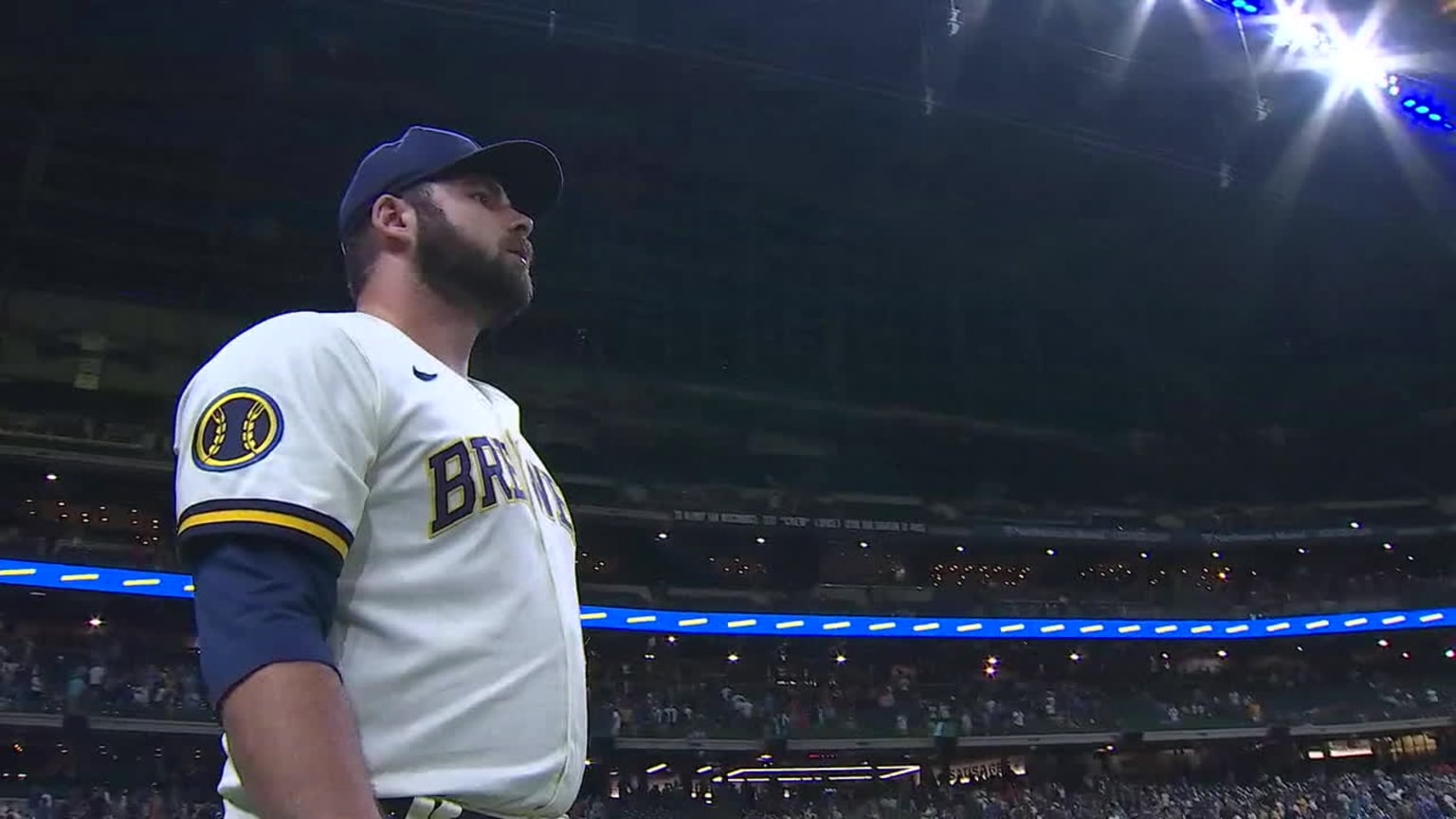 McCormick lines out to second baseman Brice Turang | 05/23/2023 ...