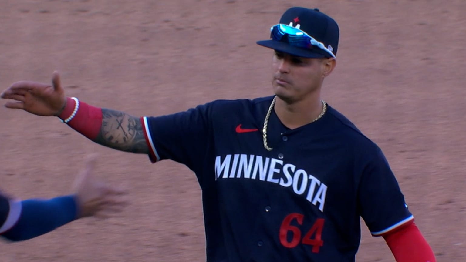 Jose Miranda makes a catch for the final out | 04/01/2023 | Minnesota Twins