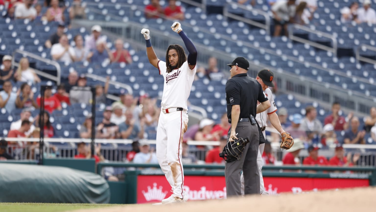 James Wood triples in the 2nd inning | 08/06/2024 | Washington Nationals
