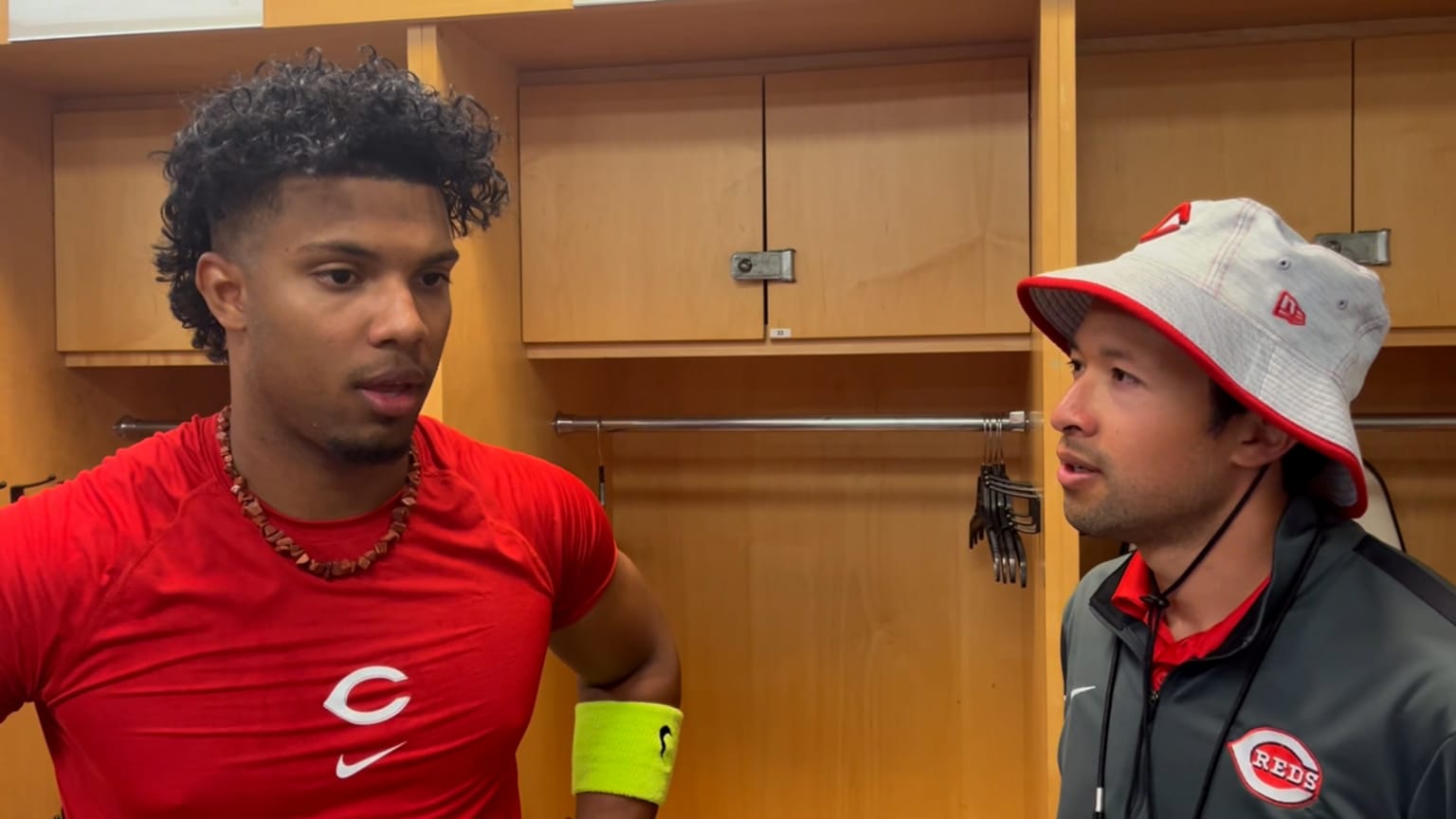 Jose Barrero talks spring action, mentality, more | 03/03/2024 | Texas ...