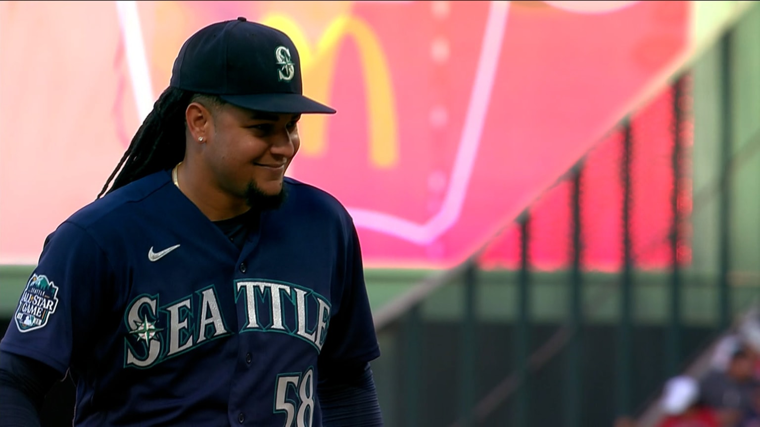 Luis Castillo strikes out six Angels batters | 08/04/2023 | Seattle ...