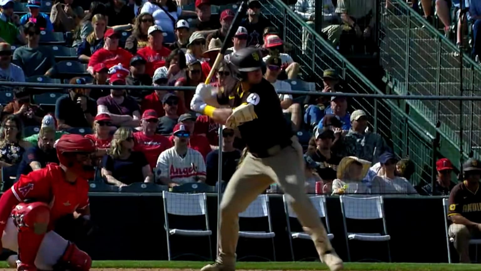 Mike Brosseau's RBI double | 03/16/2025 | San Diego Padres