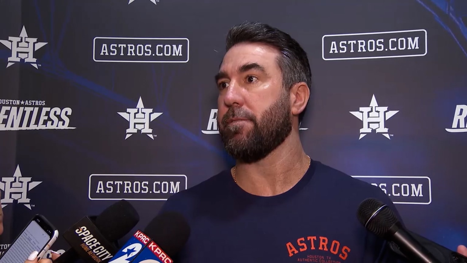 Justin Verlander on his first outing back from the IL | 08/21/2024 ...