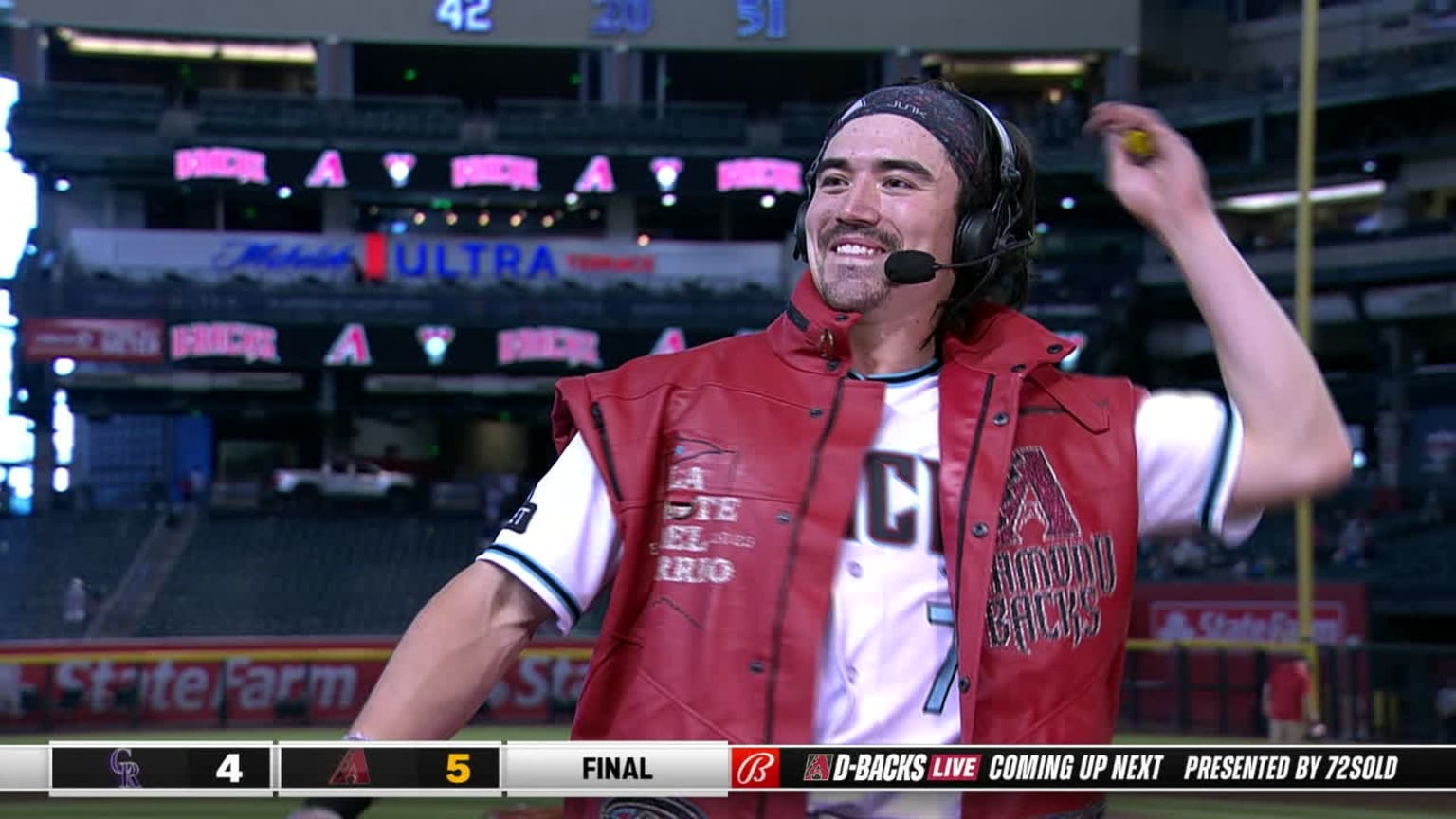 Corbin Carroll discusses his walk-off two-run single | 06/01/2023 ...