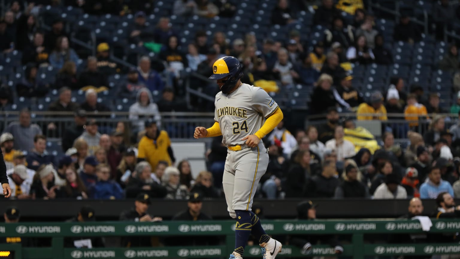 Blake Perkins plates a run on a bases-loaded walk | 04/24/2024 ...