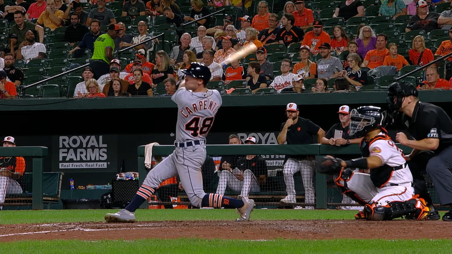 Kerry Carpenter lines a solo home run to left-center | 09/21/2022 ...
