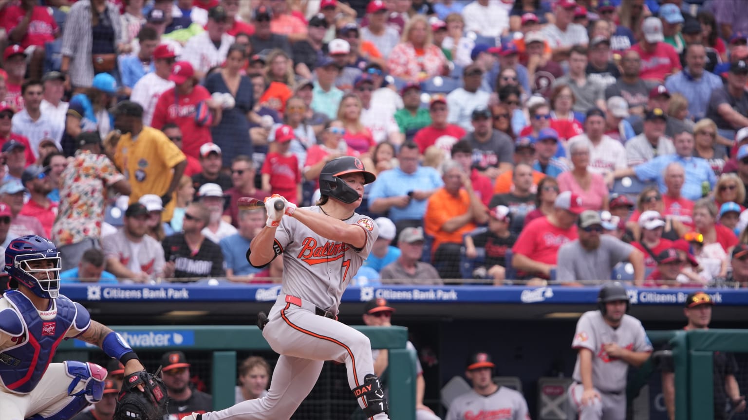 Jackson Holliday's RBI single | 08/06/2025 | Baltimore Orioles