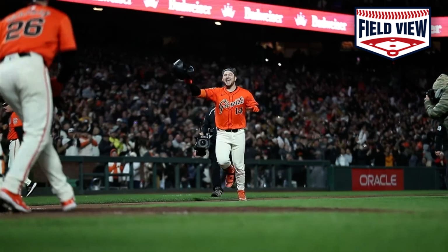 Field view of Patrick Bailey's walk-off home run | 04/26/2024 | MLB.com
