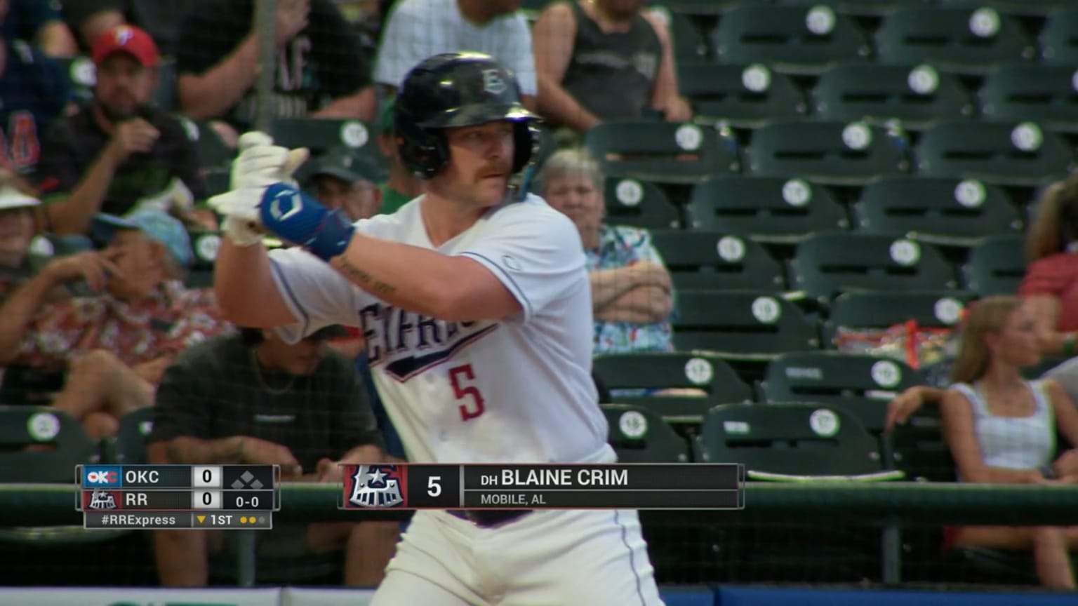 Blaine Crim's third multi-homer game of the season | 08/29/2024 | New ...