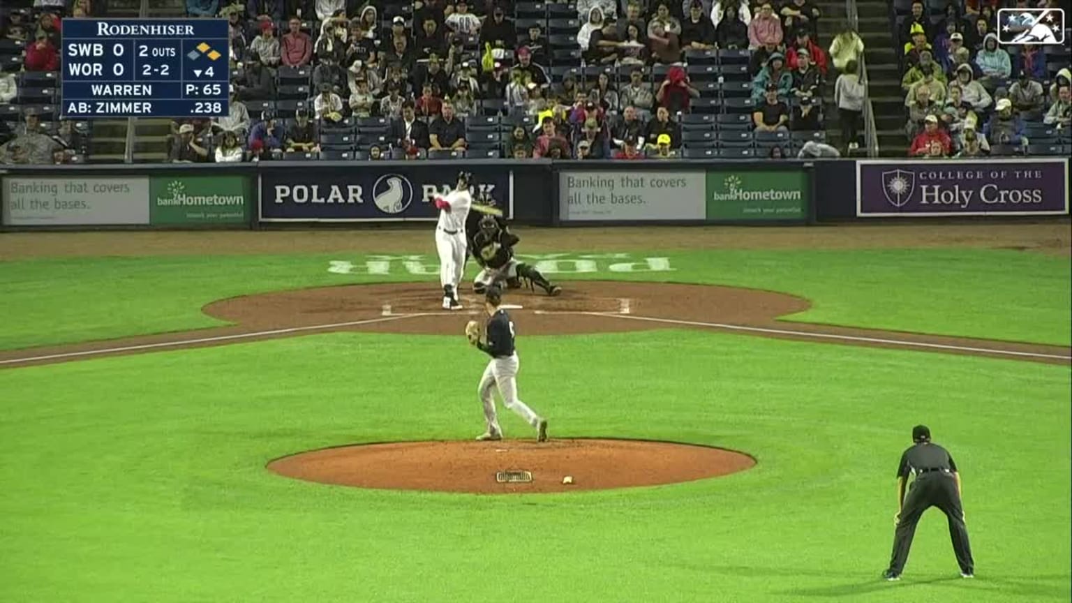 Yankees prospect Will Warren collects his 8th K | 08/16/2023 | MLB.com