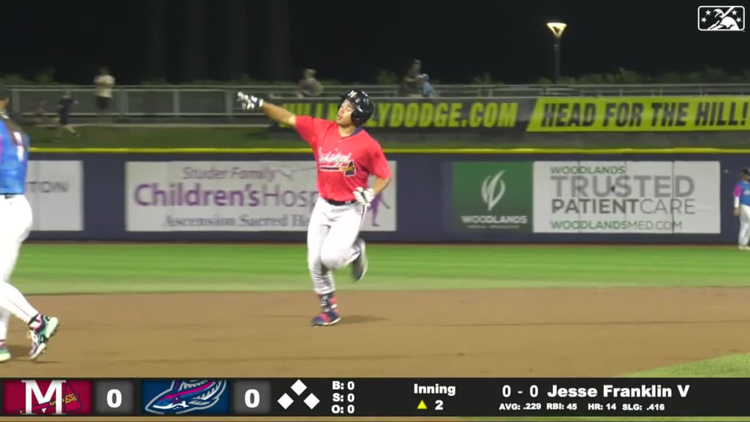 Drake Baldwin drills a solo homer to center field | 09/15/2023 ...