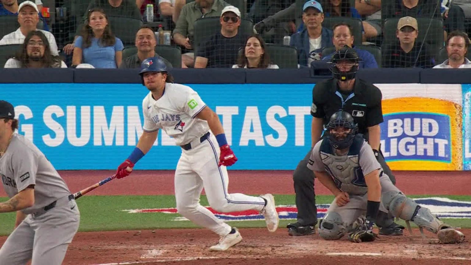 Addison Barger's second RBI single | 07/22/2025 | Toronto Blue Jays