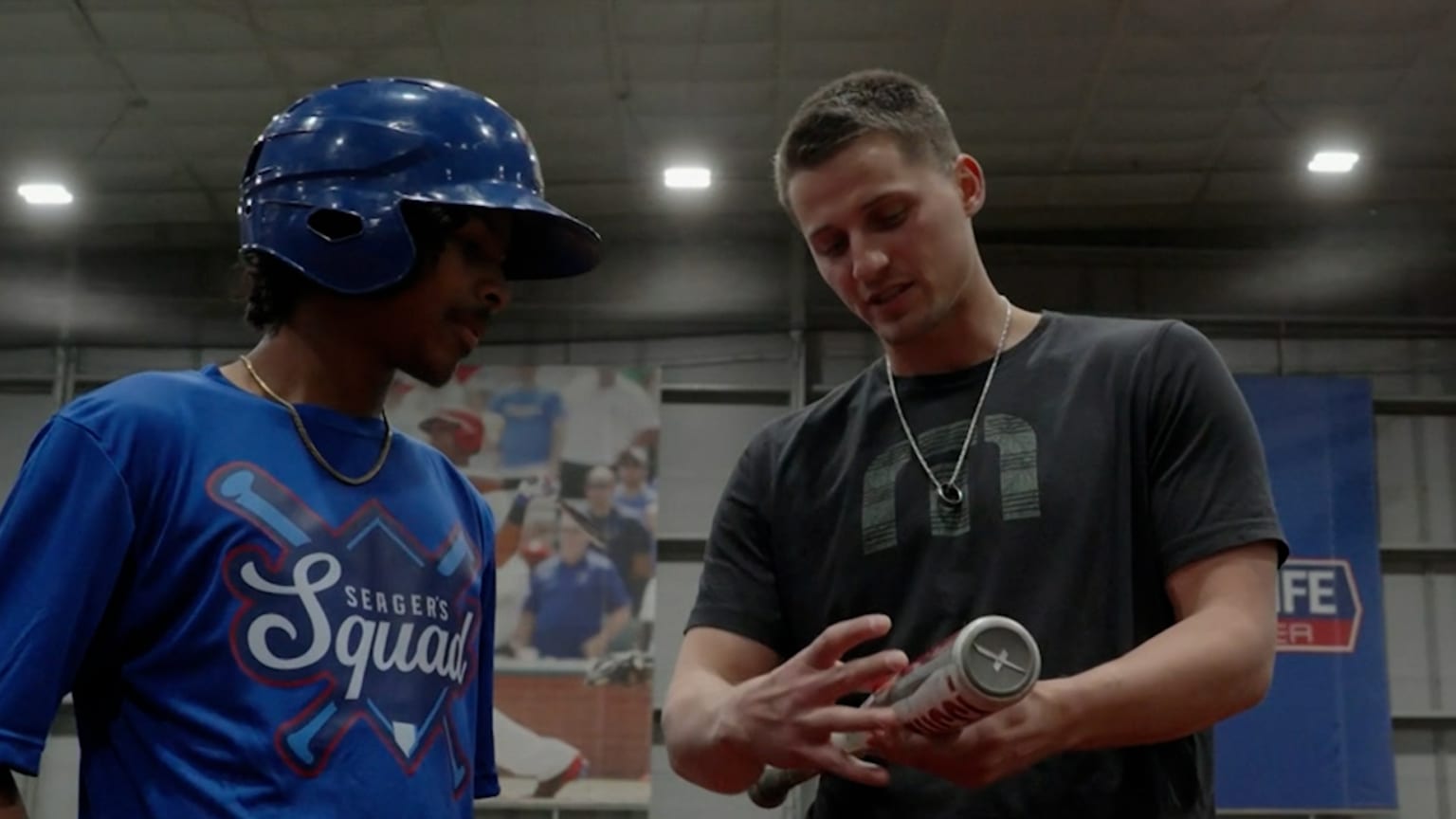 Corey Seager hosts hitting clinic | 05/02/2025 | Texas Rangers