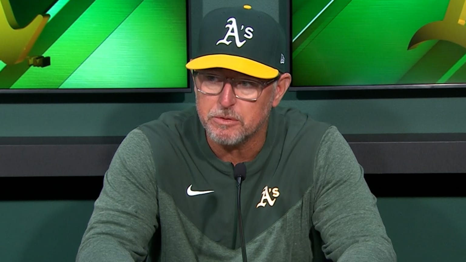 Darren Bush discusses the A's loss to the Astros | 05/27/2023 | Athletics
