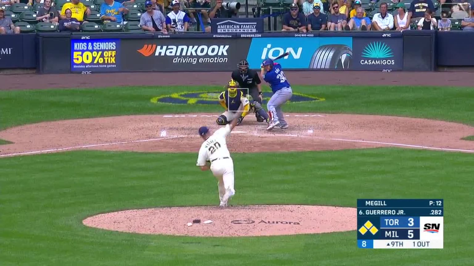 Alejandro Kirk's sacrifice fly | 06/12/2024 | MLB.com