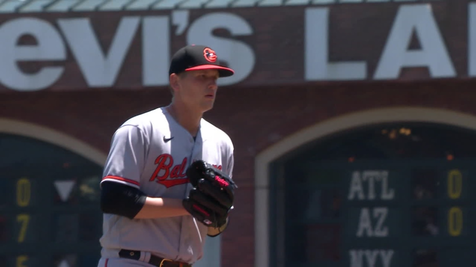 Tyler Wells strikes out nine Giants batters | 06/04/2023 | Baltimore ...