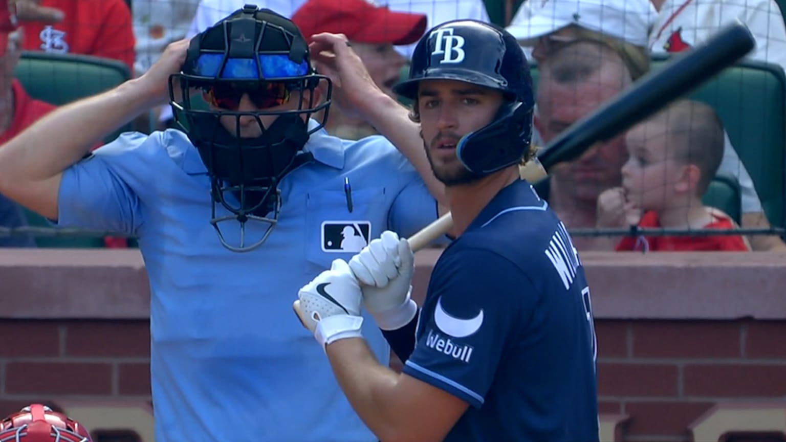 Carson Williams batea un foul tras revisión | 26/03/2026 | Los Rays de ...