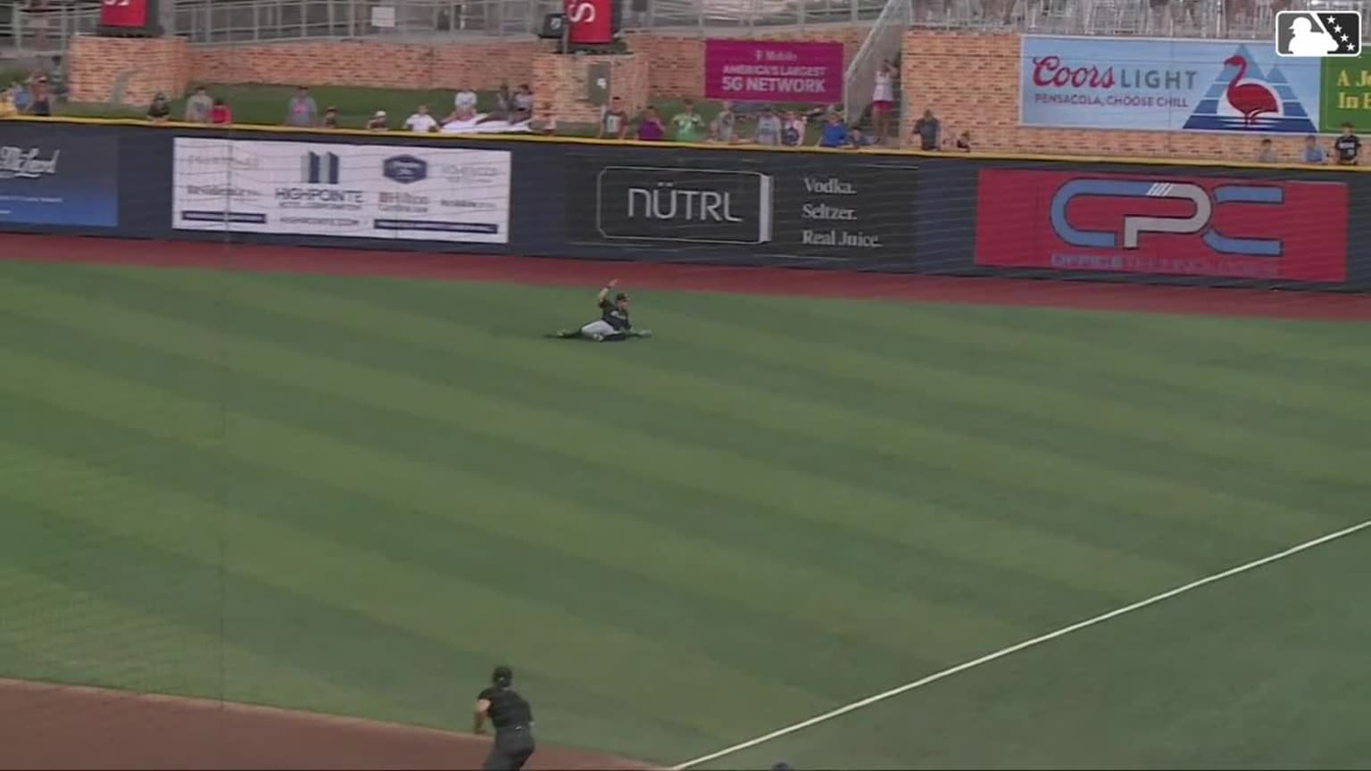 Mason Auer's sliding catch | 07/02/2024 | Tampa Bay Rays