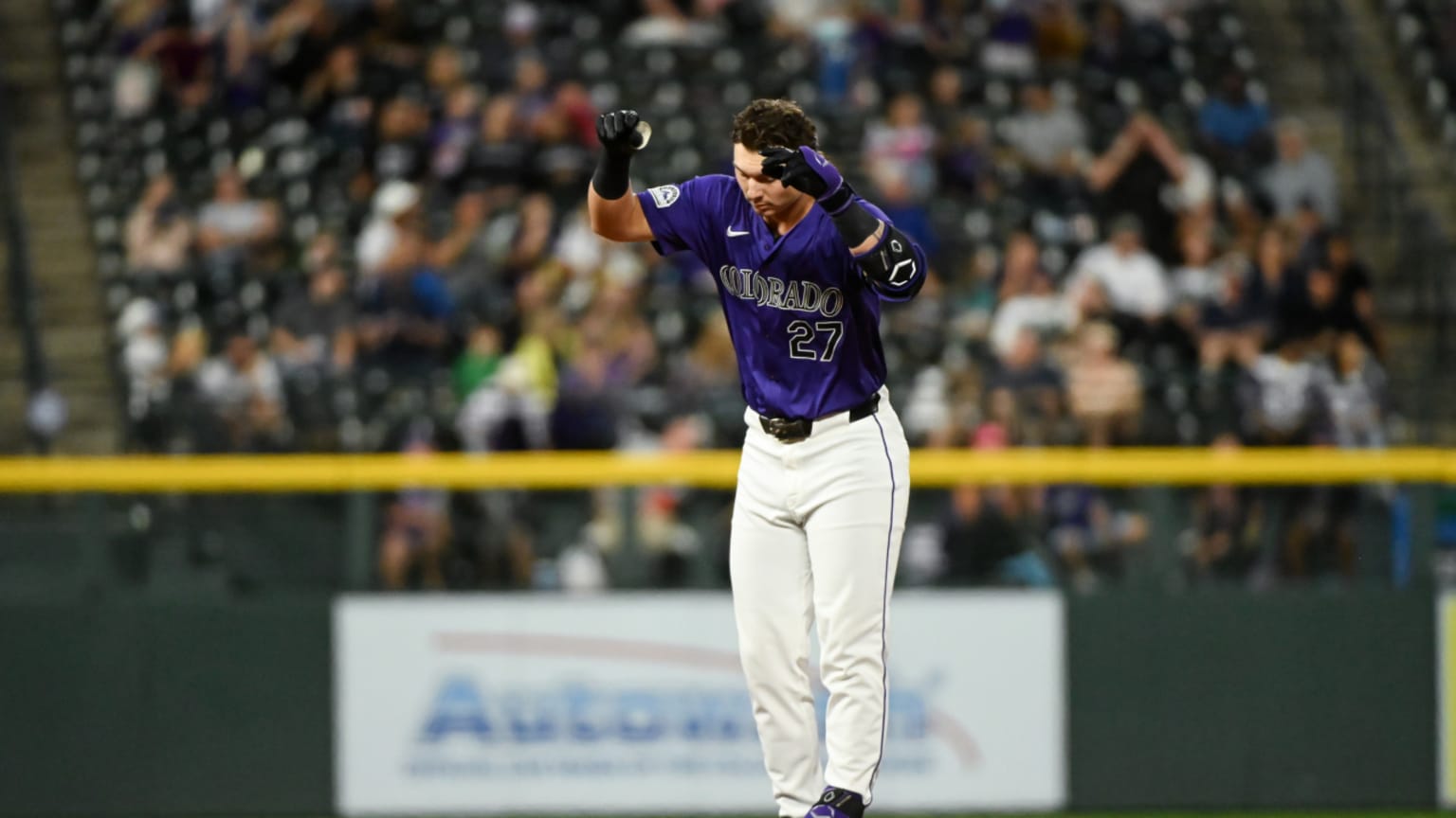 Jordan Beck's RBI double | 09/17/2024 | Colorado Rockies