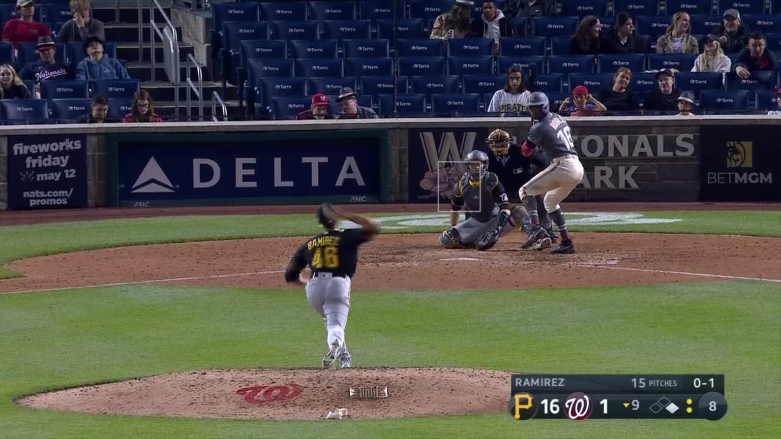 Yohan Ramirez gets the final out in Pirates' 16-1 win | 04/29/2023 ...