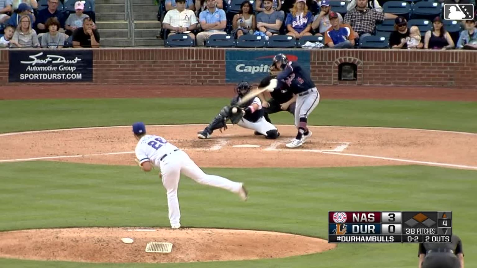Justin Sterner's fifth strikeout | 05/10/2024 | Tampa Bay Rays