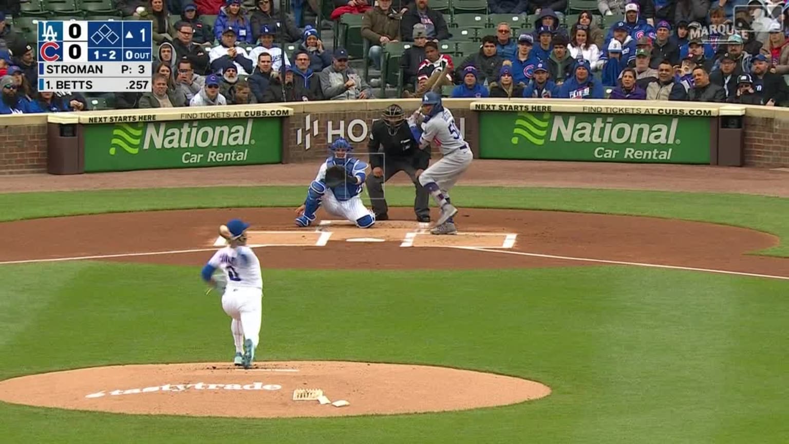 Marcus Stroman strikes out five batters | 04/23/2023 | Chicago Cubs
