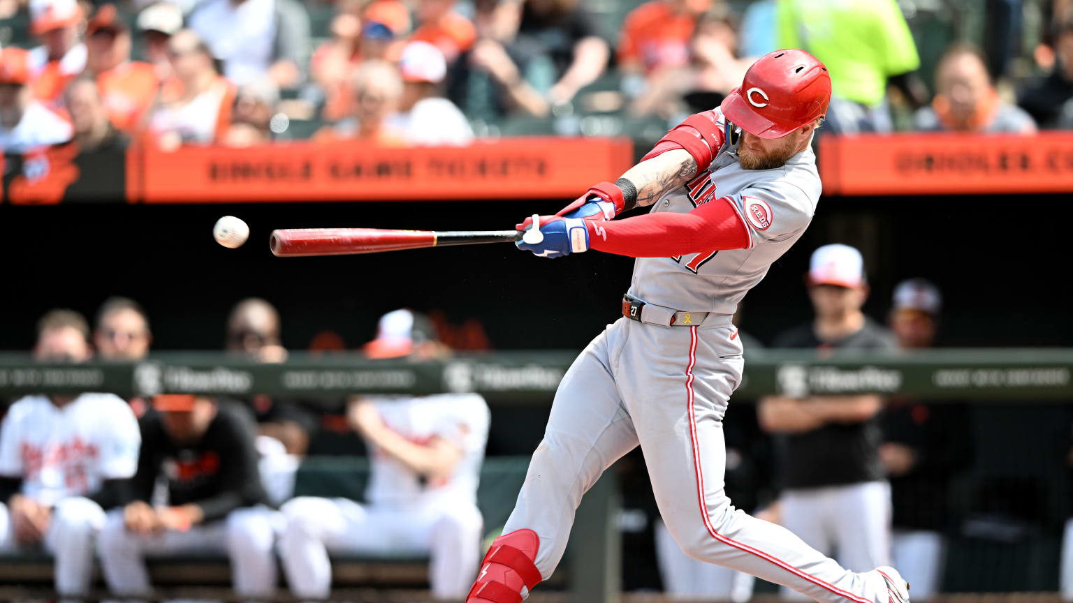 Jake Fraley's two-run single | 04/20/2025 | Cincinnati Reds