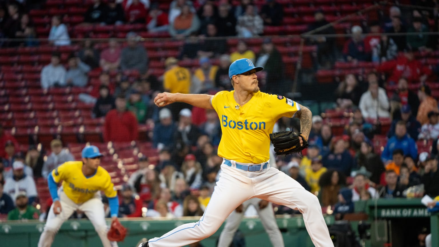 Tanner Houck whiffs Mike Trout | 04/12/2024 | Boston Red Sox
