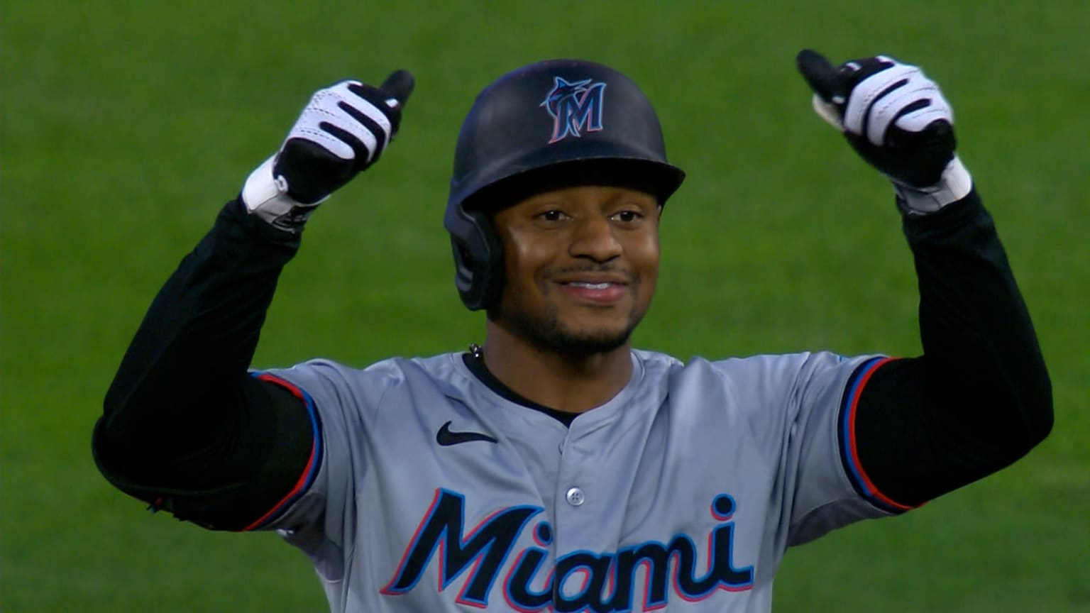 Xavier Edwards' two-run double | 09/24/2024 | Miami Marlins