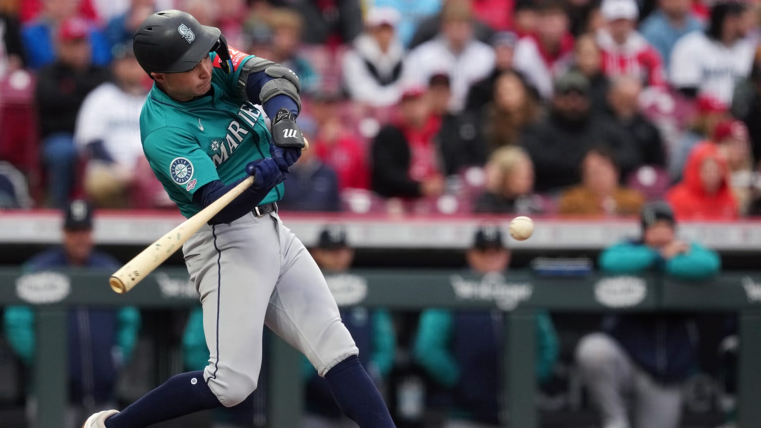 Ben Williamson's first career hit | 04/15/2025 | Seattle Mariners