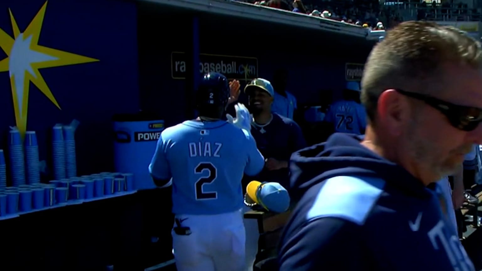 Yandy Díaz's sacrifice fly | 03/21/2025 | Tampa Bay Rays