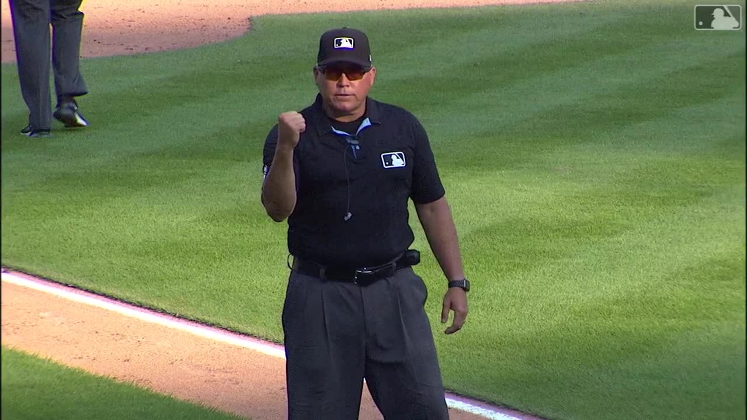 Rogers out after upheld call in the 8th | 07/27/2023 | Los Angeles Angels