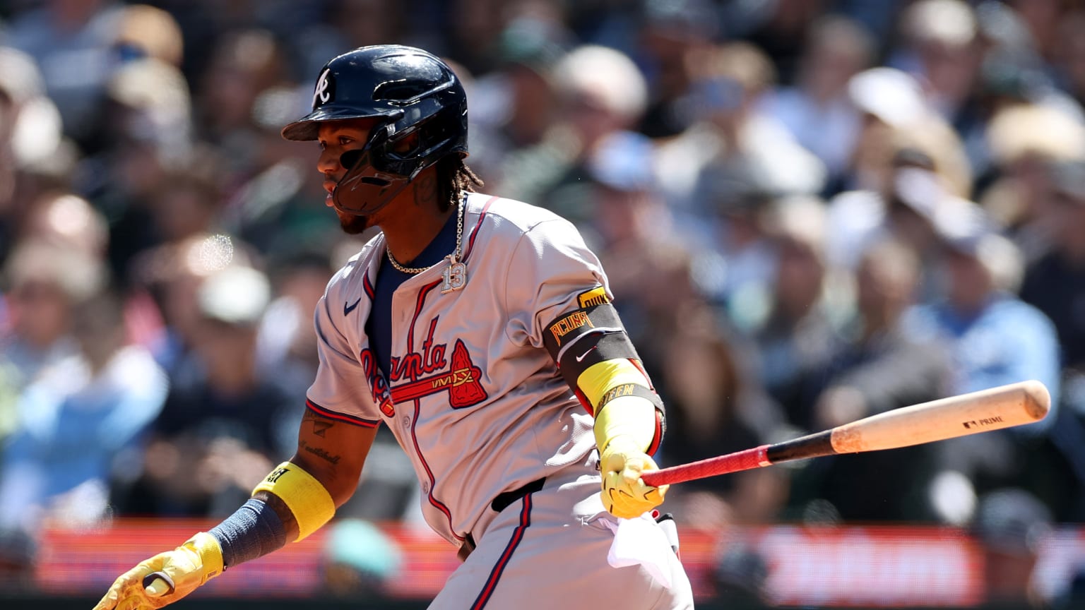 Ronald Acuña Jr.'s RBI single | 05/01/2024 | Seattle Mariners