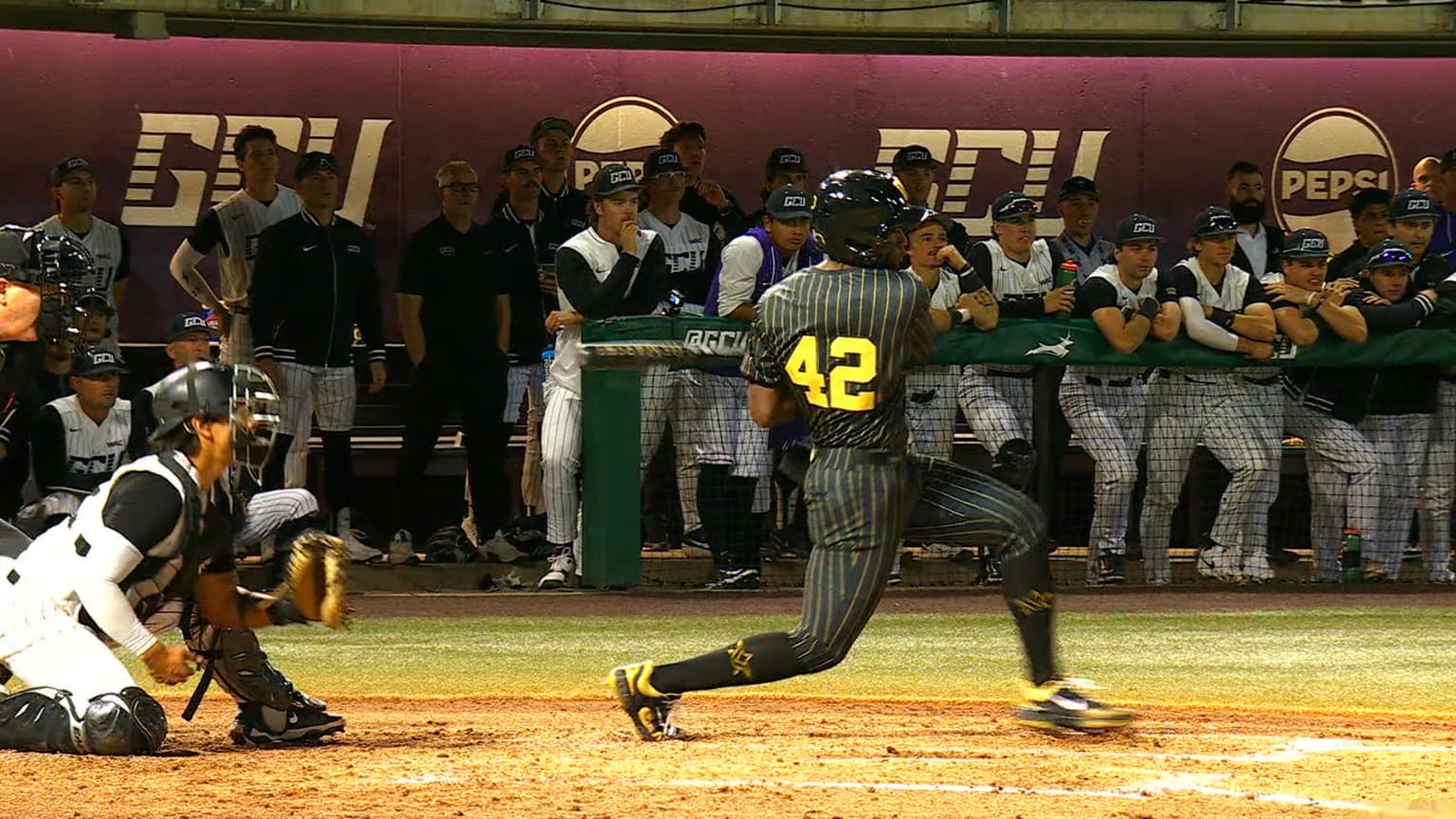RJ Austin's RBI single extends Vanderbilt's lead | 02/15/2025 | Houston ...