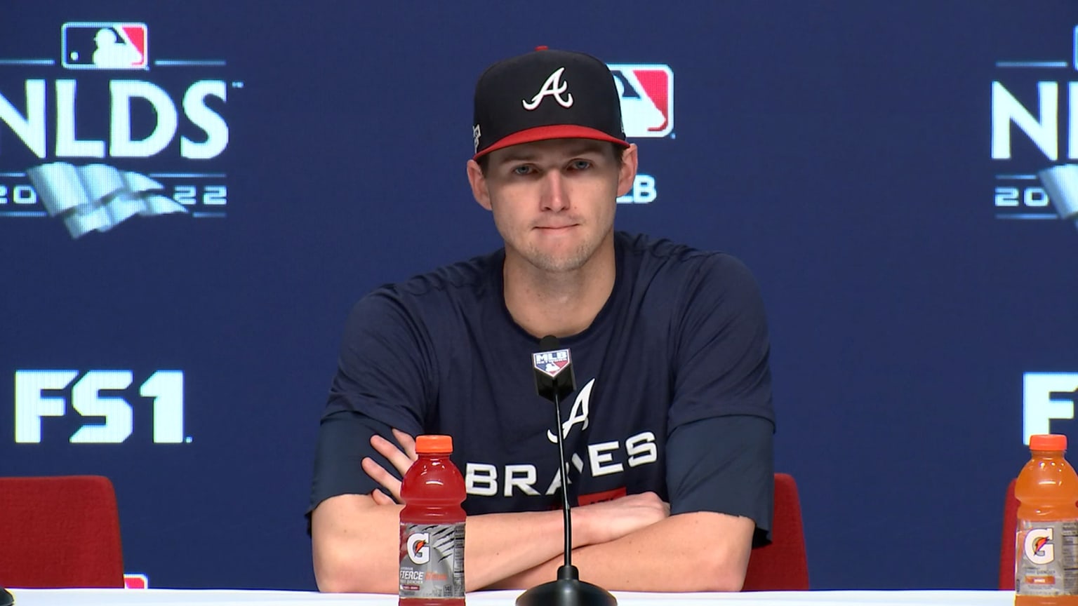 Kyle Wright discusses getting the Game 2 assignment | 10/11/2022 ...