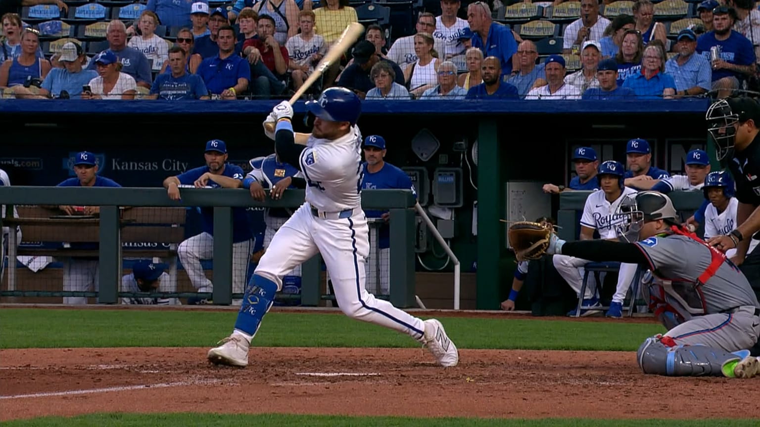 Kyle Isbel's run-scoring knock | 06/24/2024 | Kansas City Royals