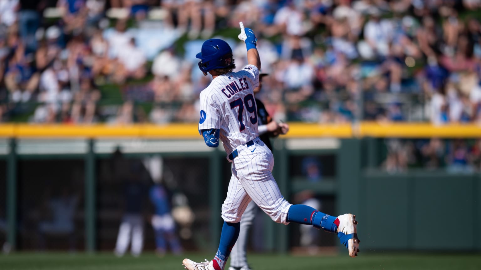 Benjamin Cowles conecta un jonrón en solitaio | 22/02/2025 | Los Cubs ...