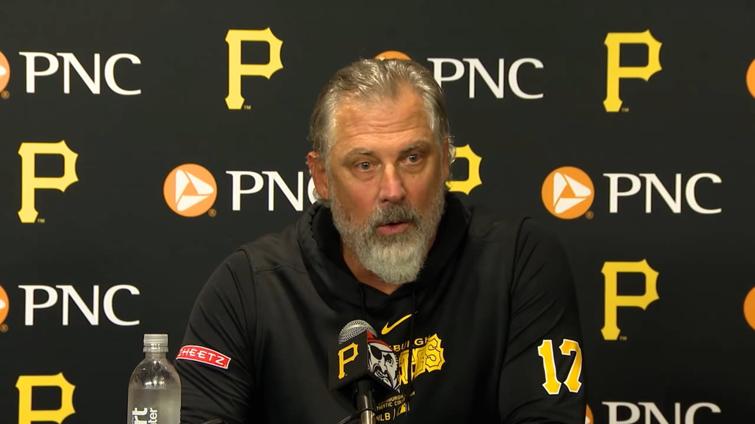 Derek Shelton on Luis Ortiz and Liover Peguero | 09/25/2024 ...