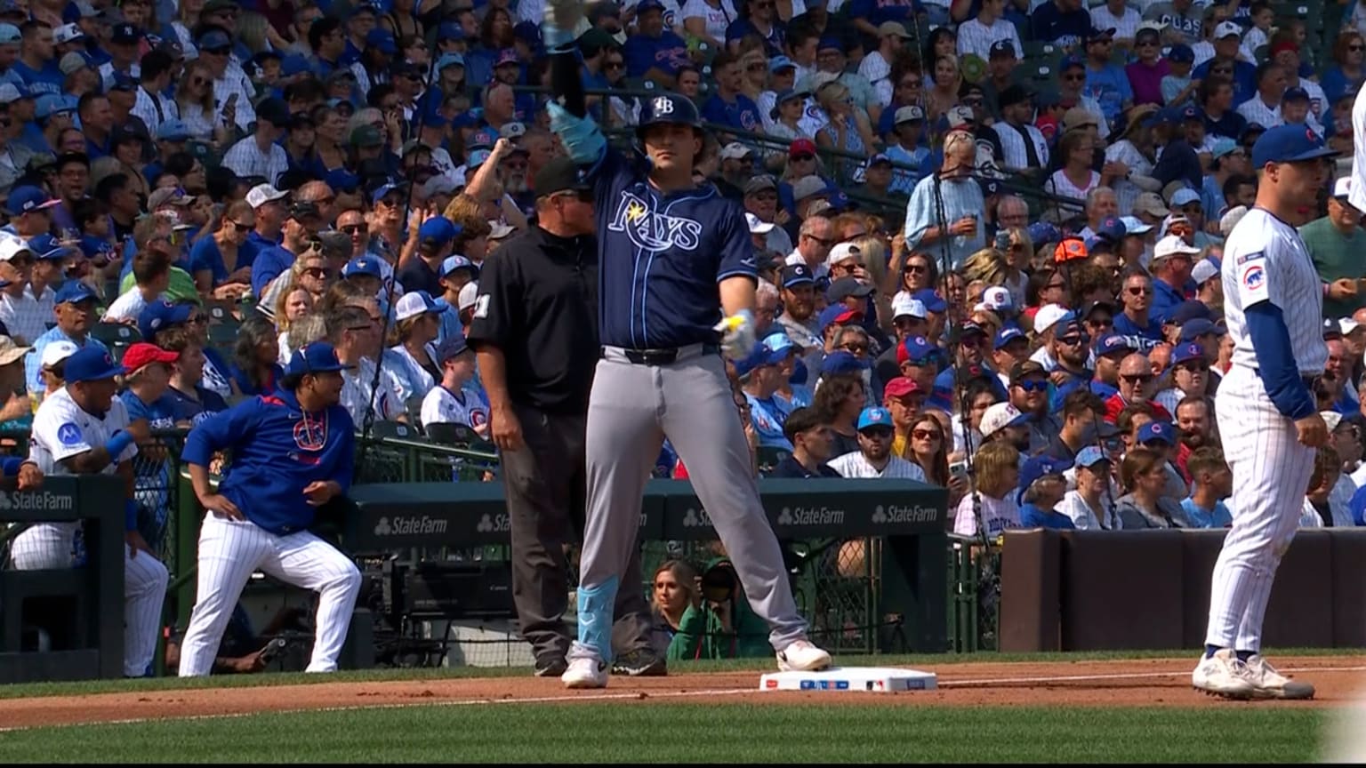 1er triple de Bob Seymour en MLB | 13/09/2025 | Los Rays de Tampa Bay