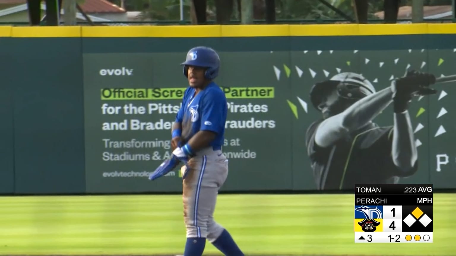 Adrian Pinto steals 12th base of the season | 14/07/2023 | Lasmayores.com