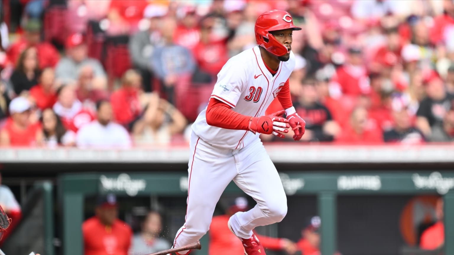 Will Benson's RBI double | 03/31/2024 | Cincinnati Reds