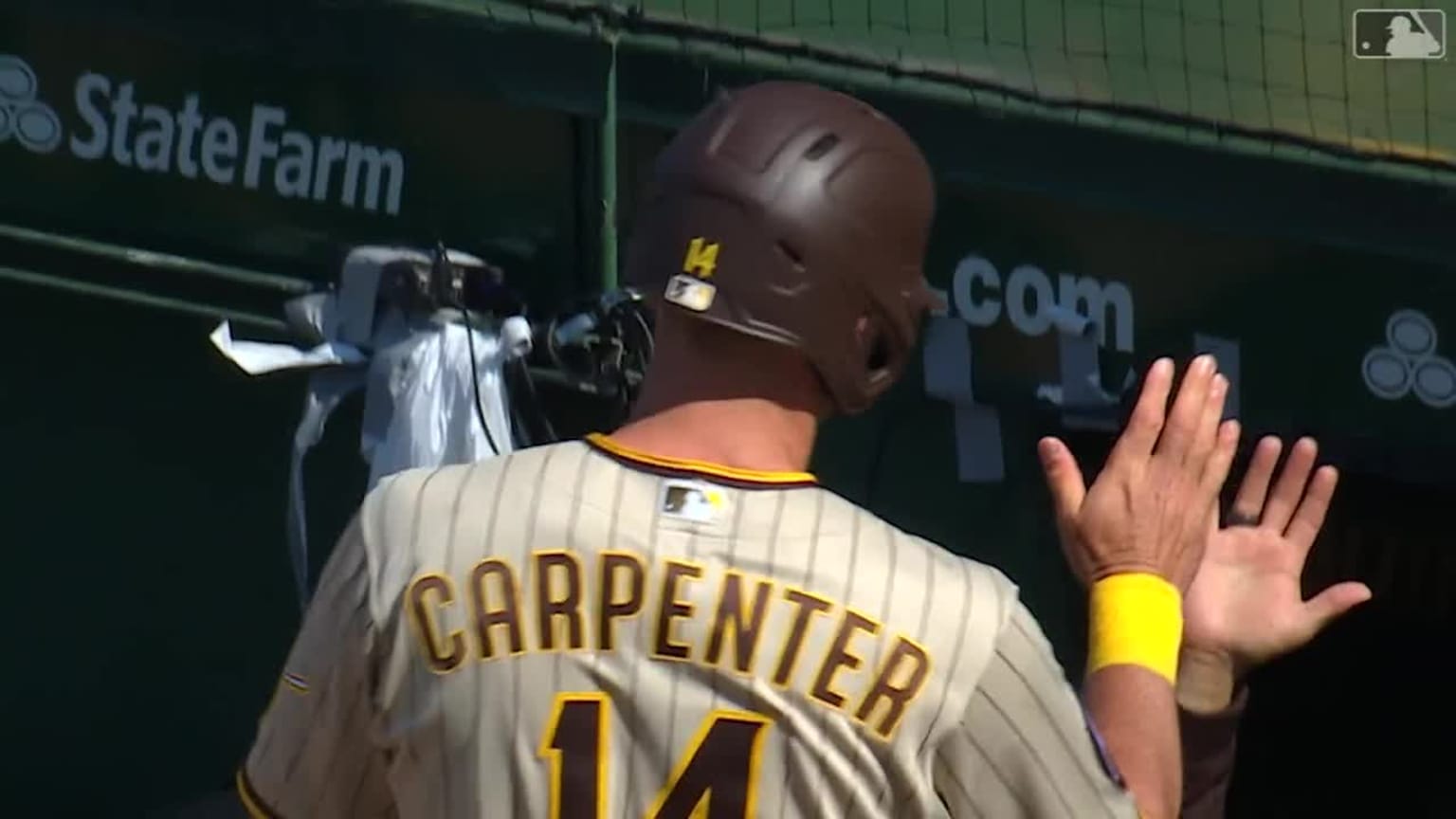 Matt Carpenter's sac fly scores Juan Soto | 04/27/2023 | San Diego Padres