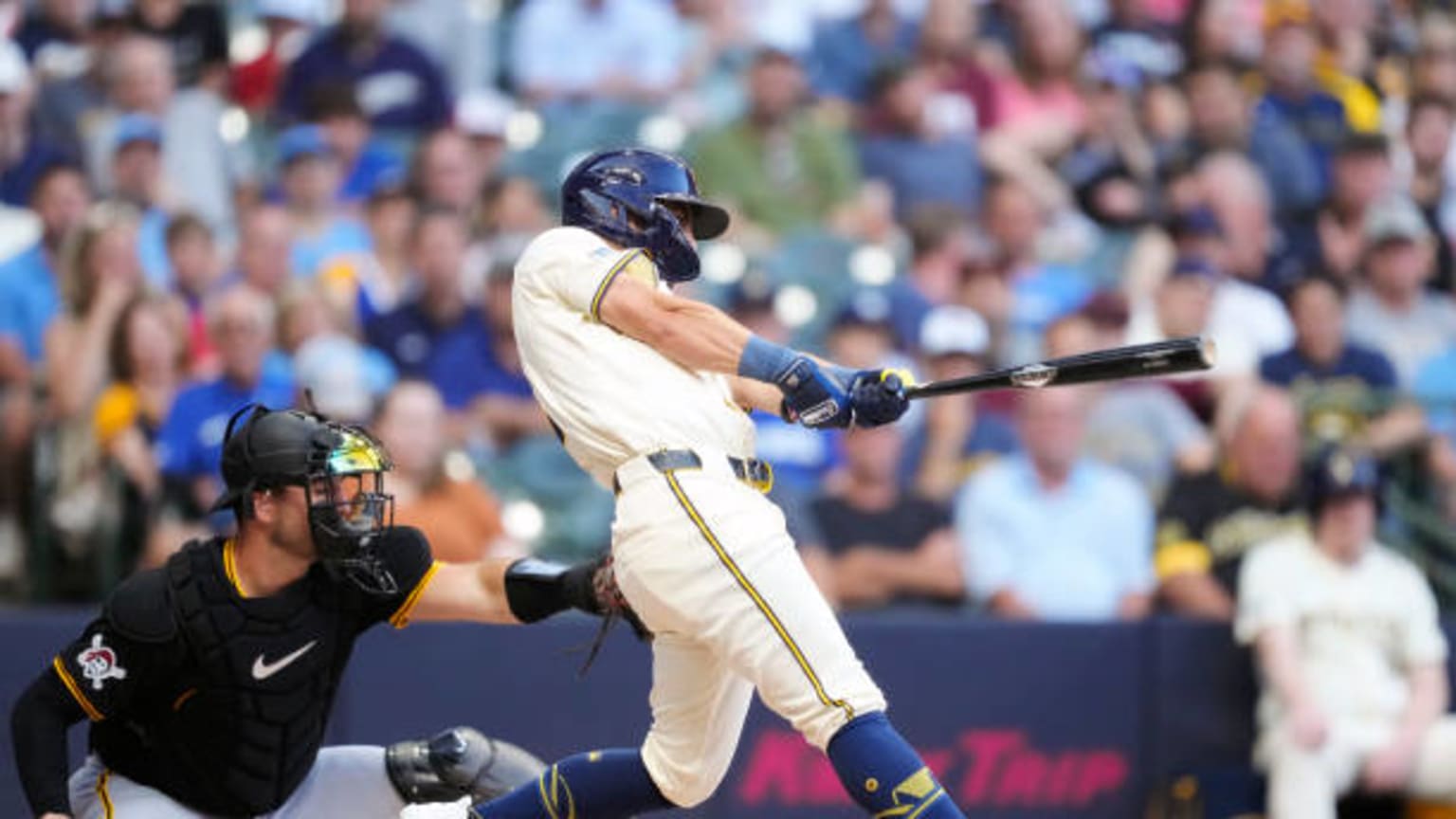Sal Frelick's RBI single | 07/10/2024 | Milwaukee Brewers