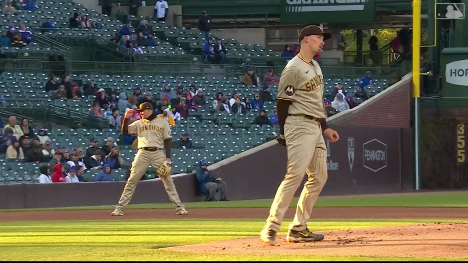 Blake Snell strikes out five across five innings | 04/25/2023 | San Diego Padres