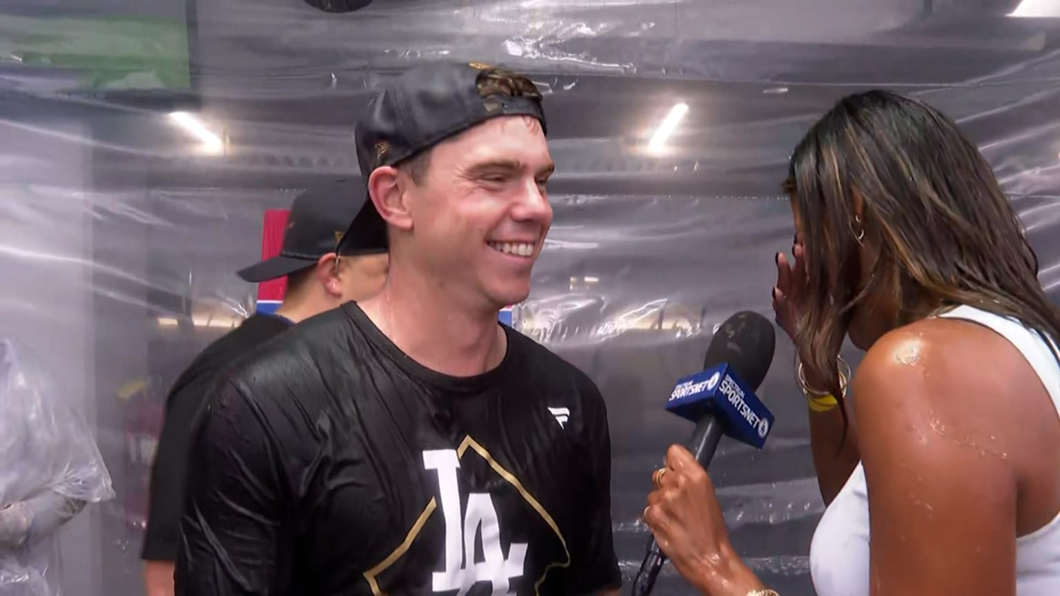 Will Smith on pitching duel, Dodgers advancing | 10/09/2025 | MLB.com