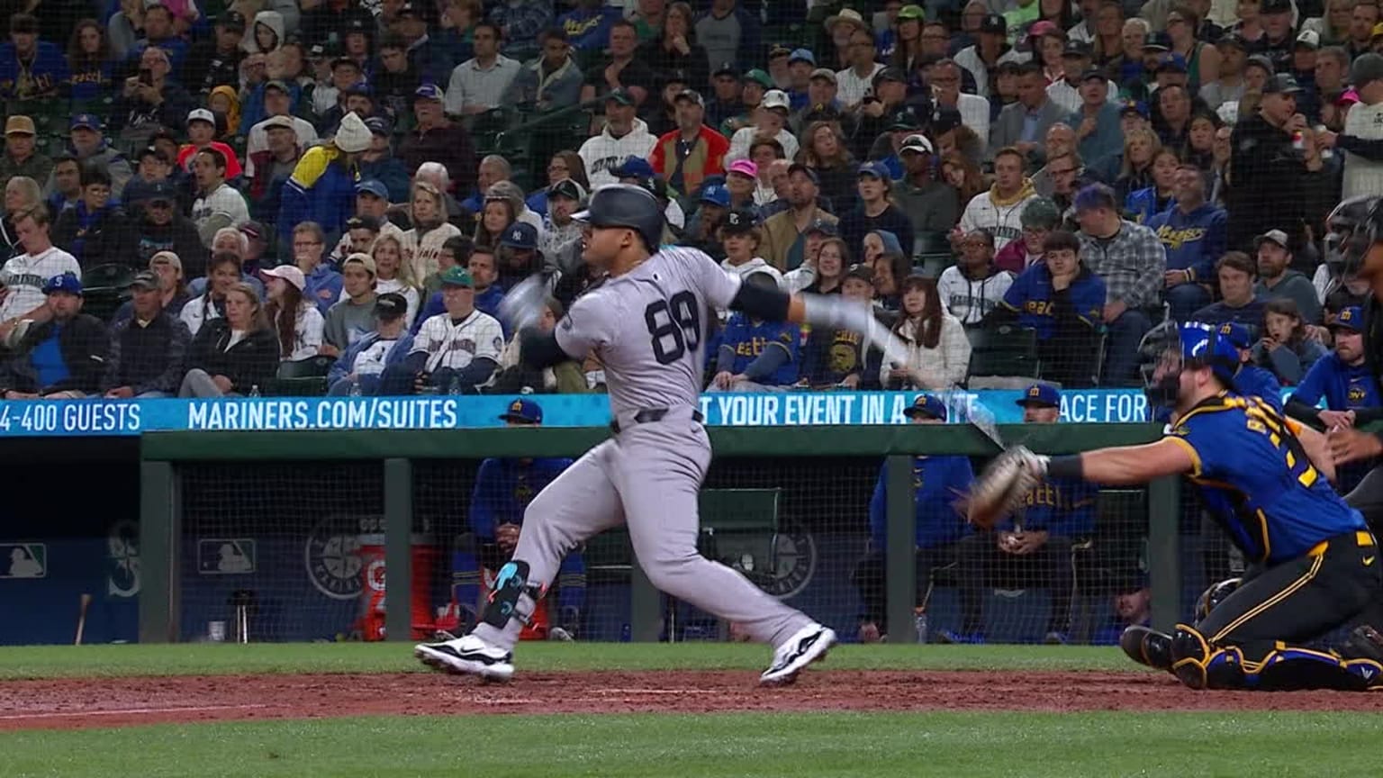 Jasson Domínguez pega HR solitario vs Seattle | 17/09/2024 | Los Astros ...