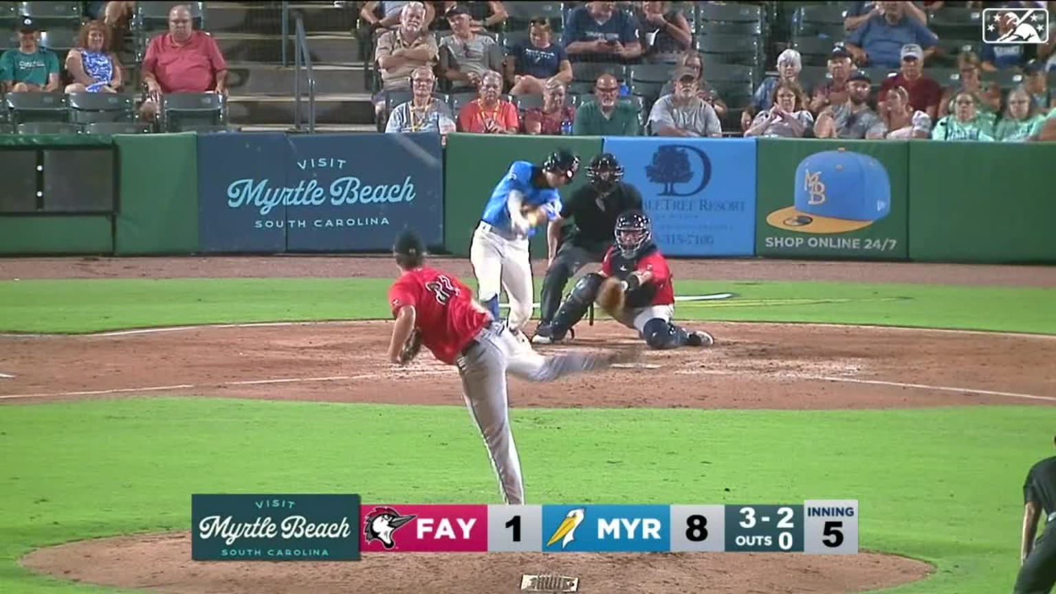 Parker Chavers belts grand slam to right field | 08/09/2023 | MLB.com