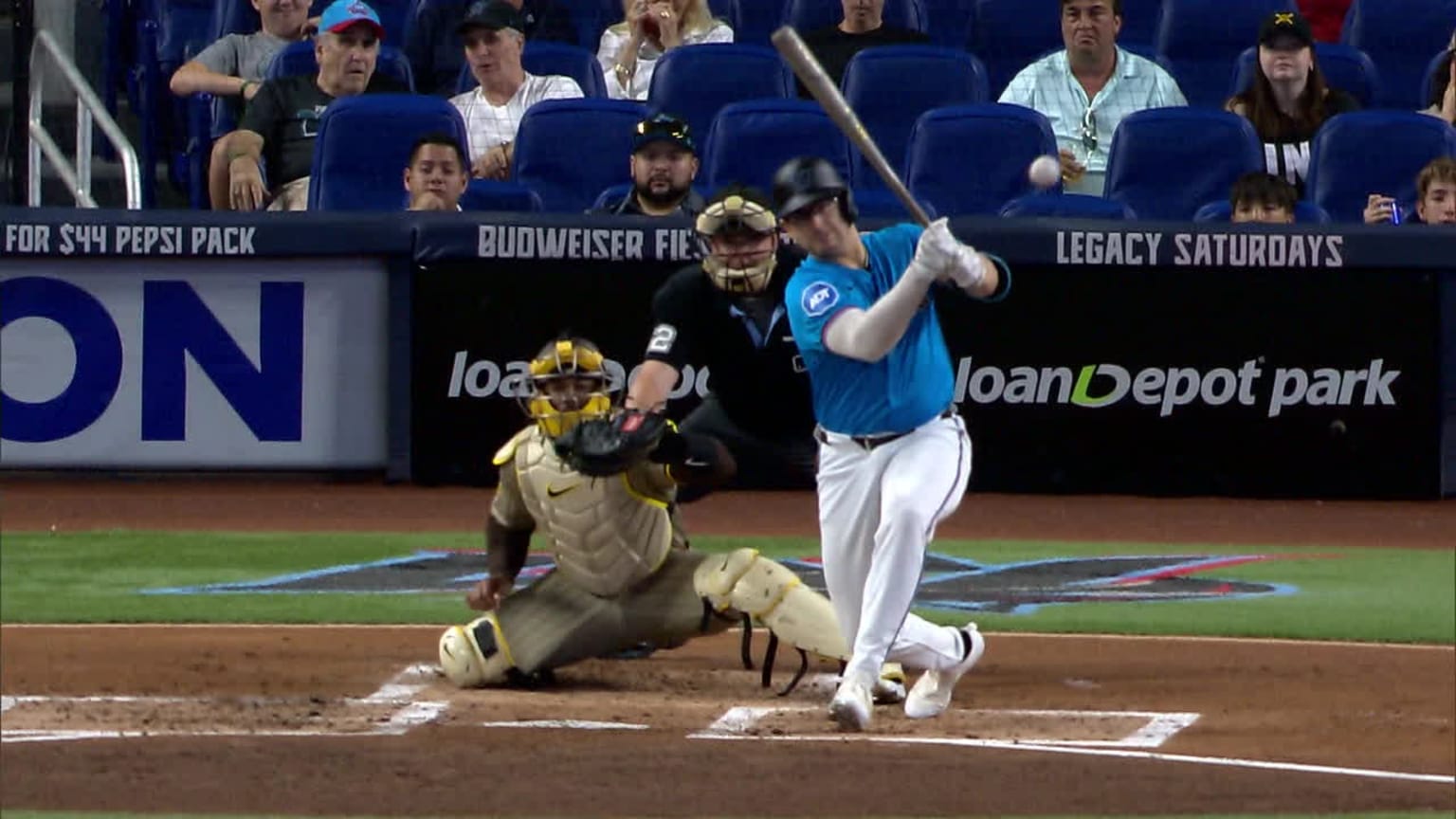 Jonah Bride's RBI single | 08/11/2024 | Miami Marlins