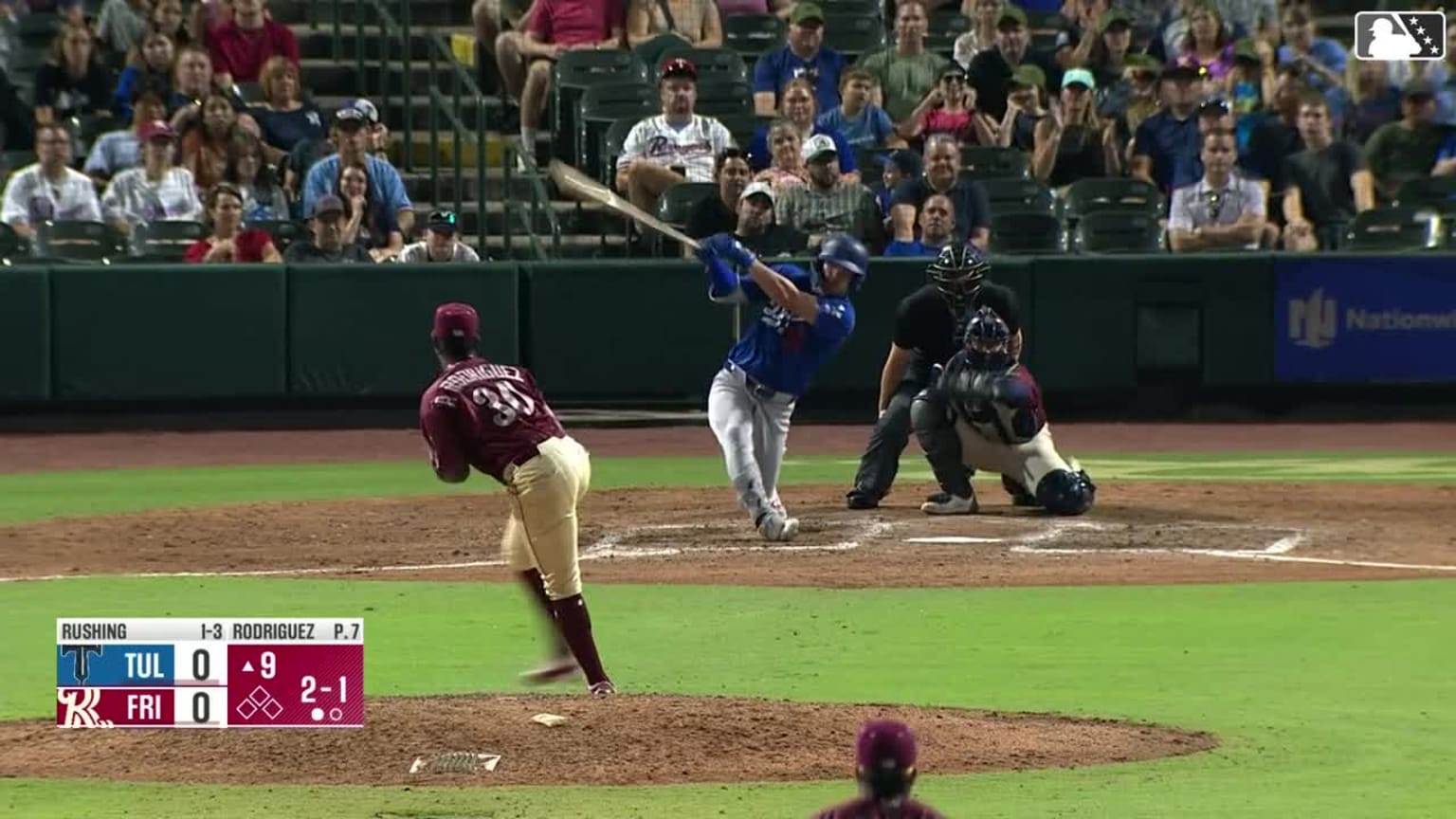 Dalton Rushing's late go-ahead solo homer | 07/27/2024 | New York Mets