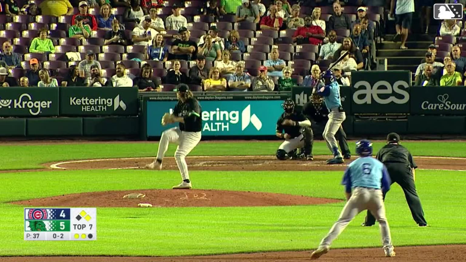 Joseph Menefee's fifth strikeout of the game | 07/11/2024 | Cincinnati Reds
